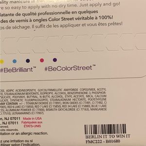 Color Street | Makeup | Color Street Berlin In It To Win It Nail Strips ...